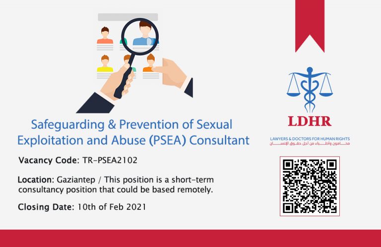 Safeguarding & Prevention of Sexual Exploitation and Abuse (PSEA) Consultant